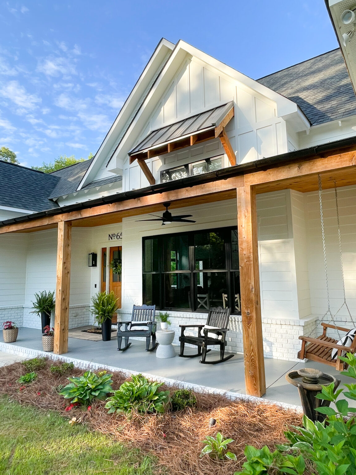 Polished Front Porch for Spring | Southern Surroundings