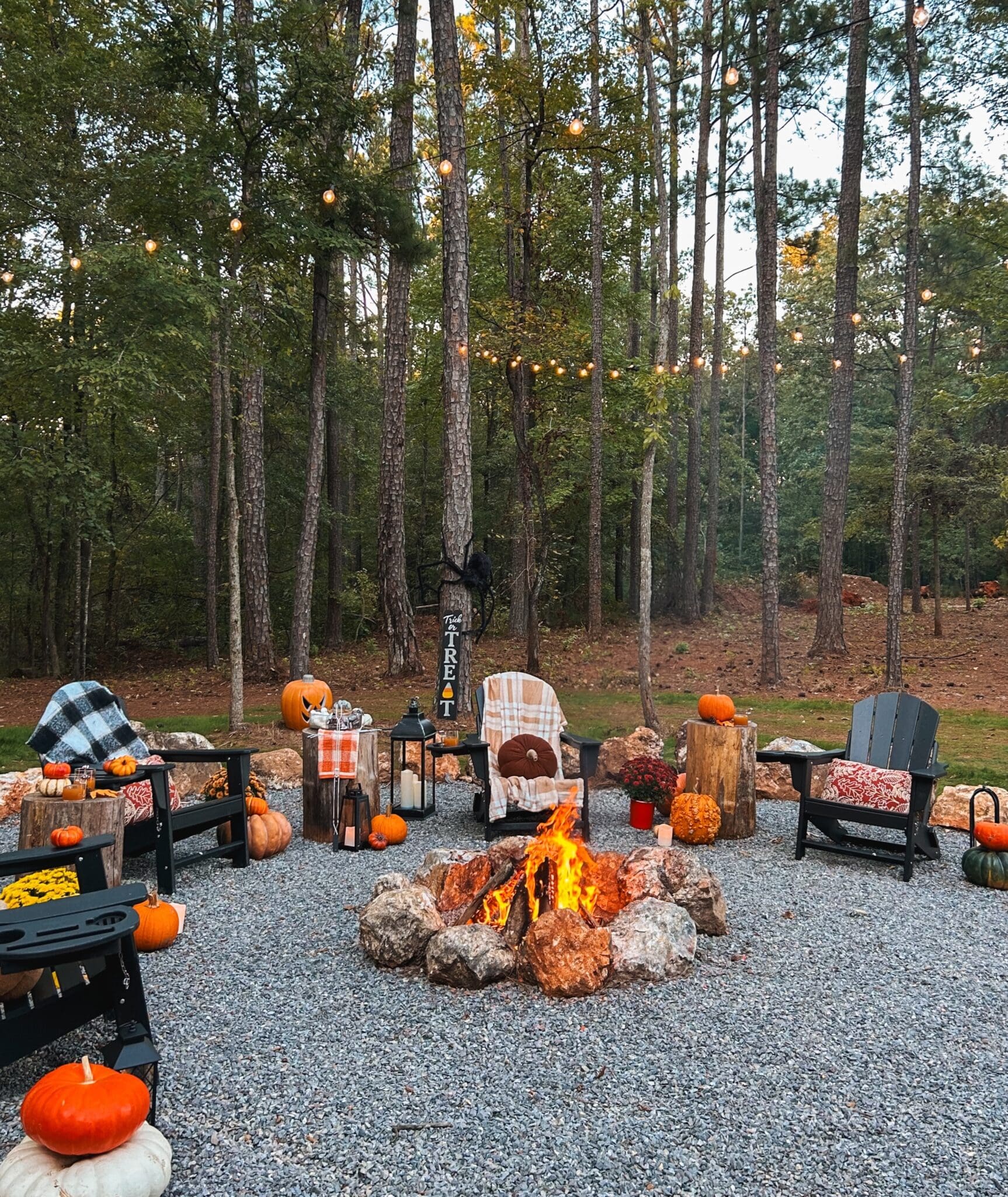 Cozy Fall Fire Pit | Southern Surroundings