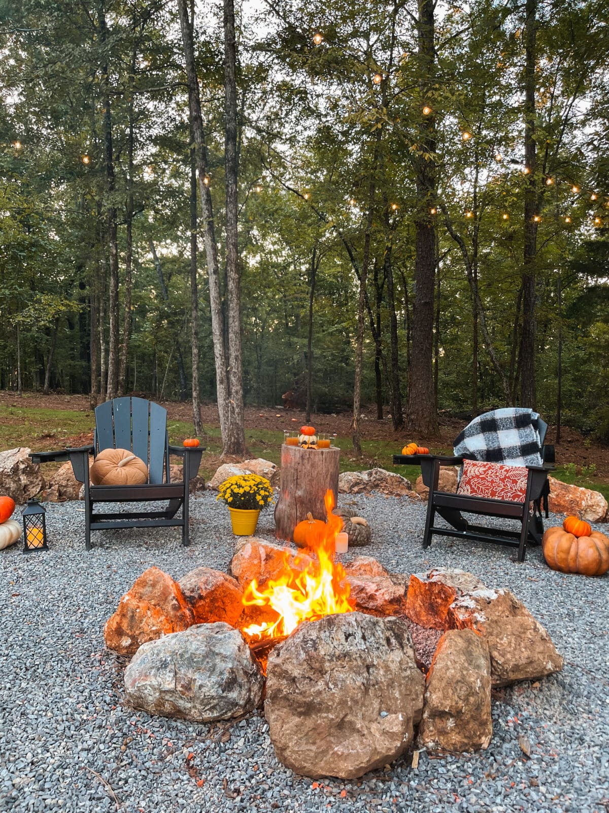 Cozy Fall Fire Pit | Southern Surroundings