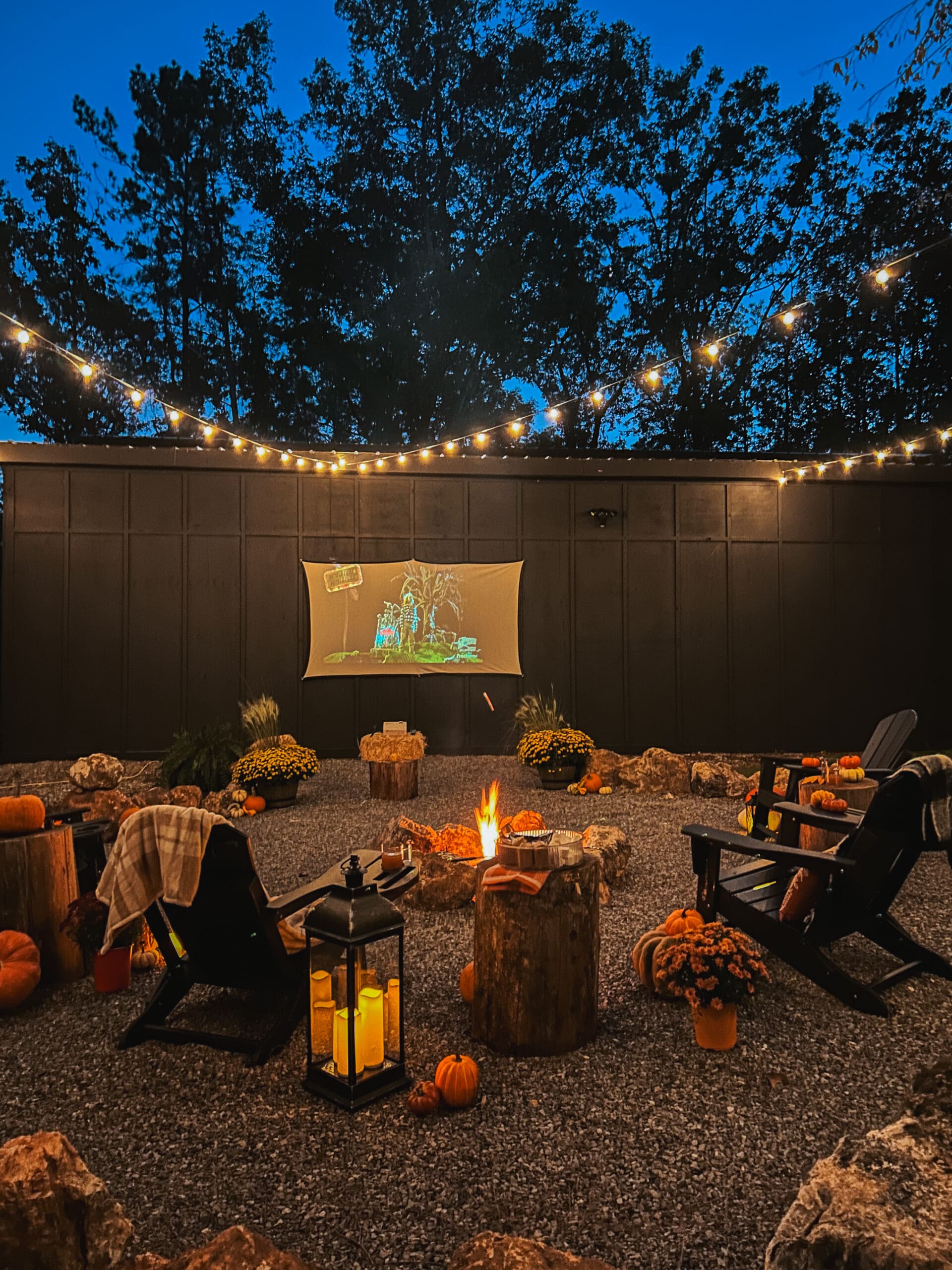 Cozy Fall Fire Pit | Southern Surroundings